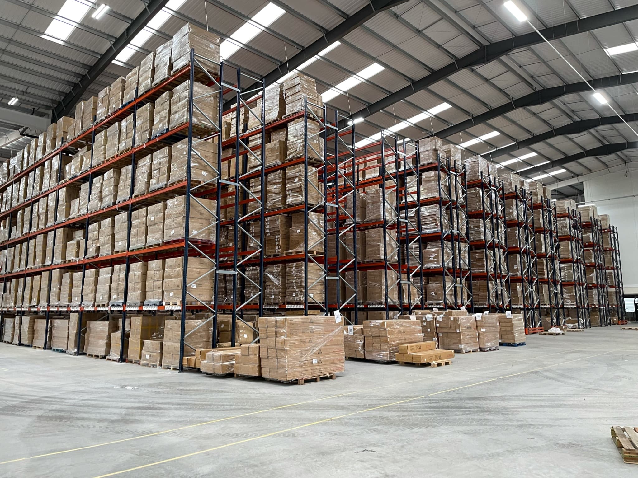 How high can your pallet racking go?